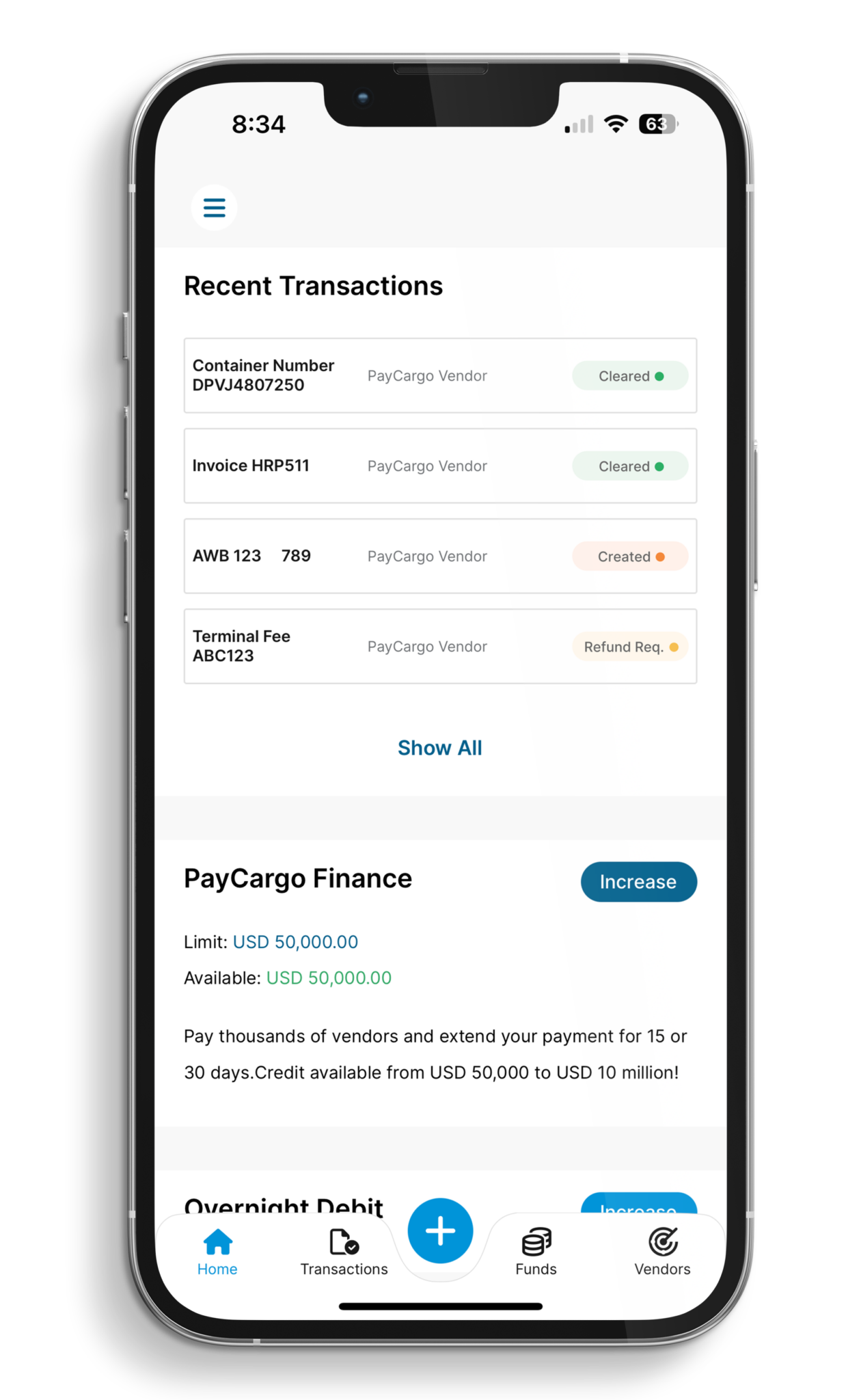 The PayCargo App