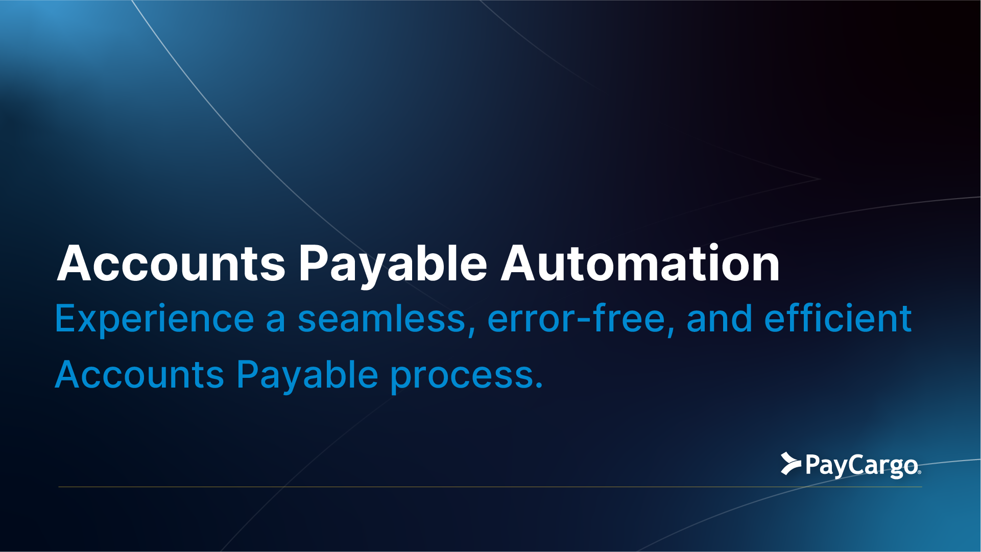 Paycargo Accounts Payable Automation